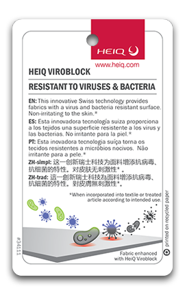 HeiQ Viroblock | Antiviral and Antibacterial Technology