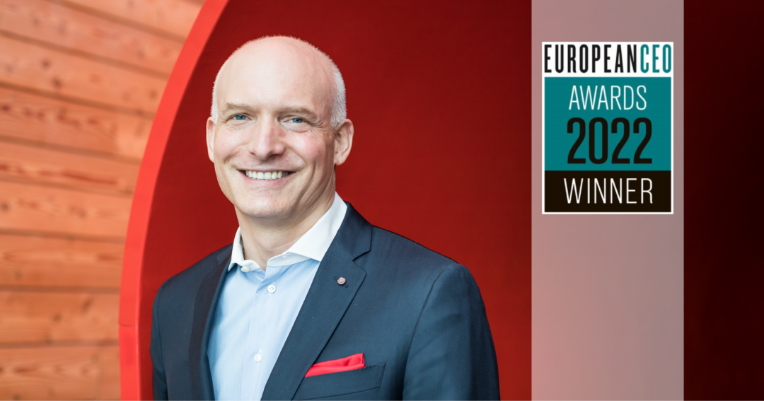 Carlo Centonze wins the CEO of The Year 2022 Award by European CEO - HeiQ Materials AG